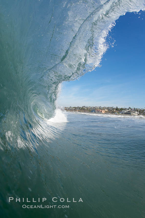 Cardiff, morning surf, Cardiff by the Sea, California, #17892