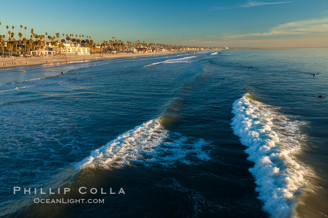 The coast of Oceanside California, Oceanside Pier, #27601