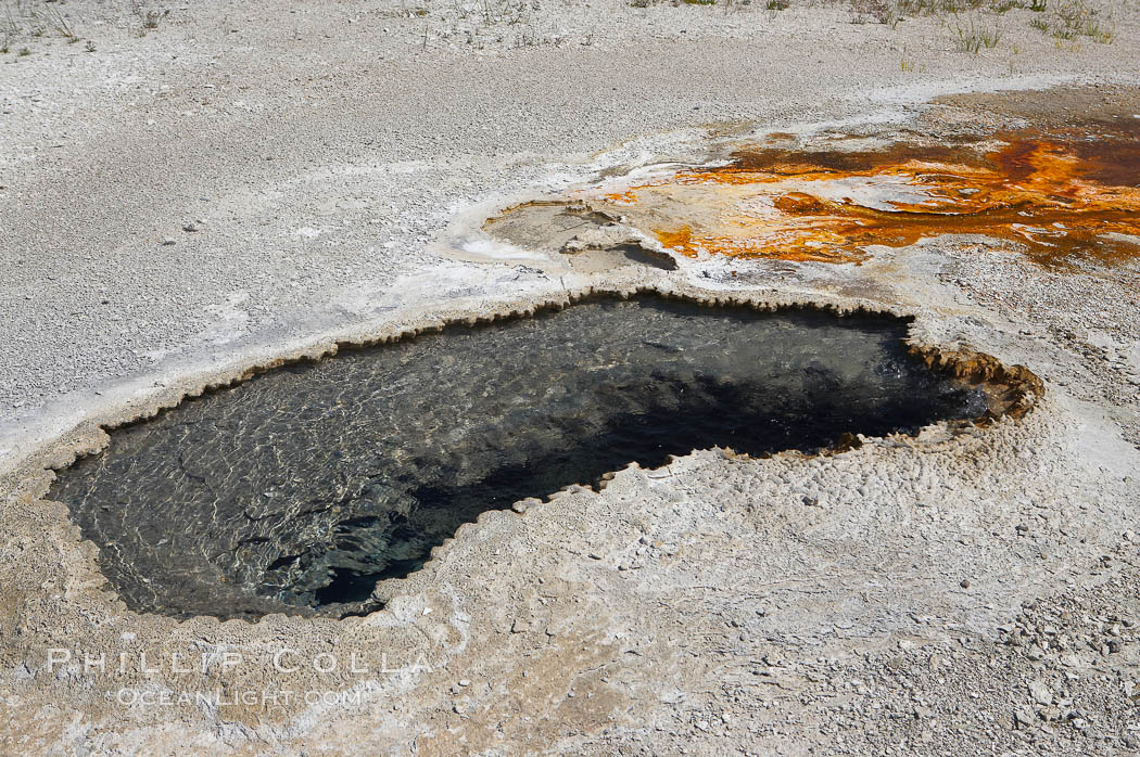 Ear Spring, Upper Geyser Basin, Yellowstone National Park, Wyoming