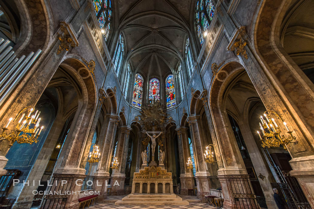 Eglise Saint-Merri, Paris, France, #28141