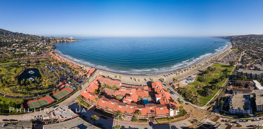 La Jolla Shores coastline aerial photo, California, #38137