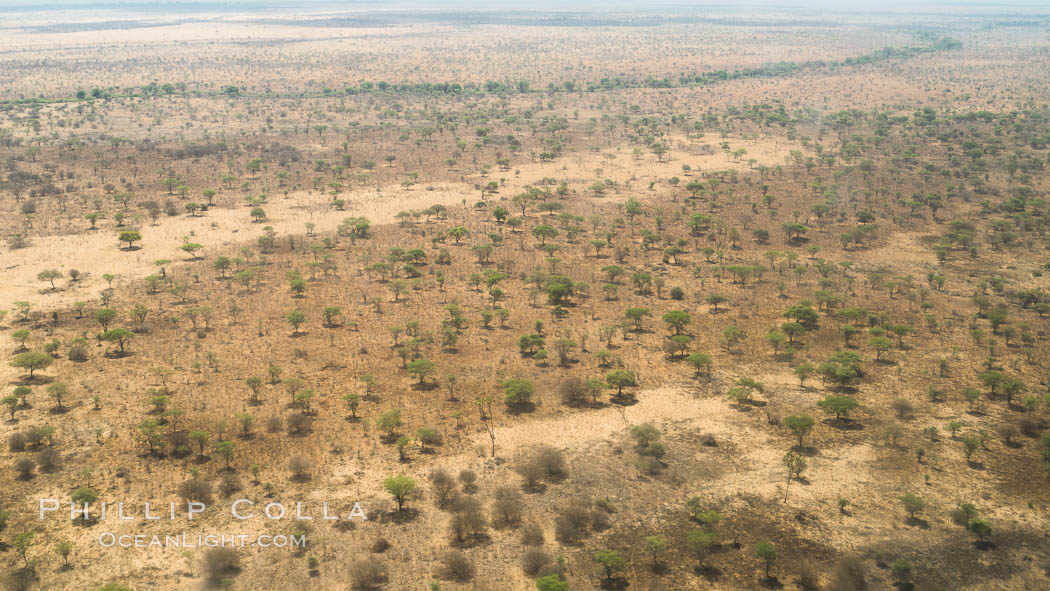 Meru National Park, aerial view, Kenya, #29608
