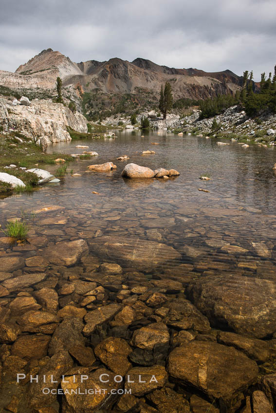 Nameless Lake, 20 Lakes Basin, #31071, Natural History Photography