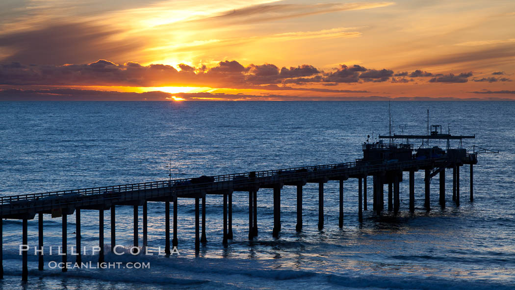 Scripps Institute of Oceanography Pier, La Jolla, California, #26600