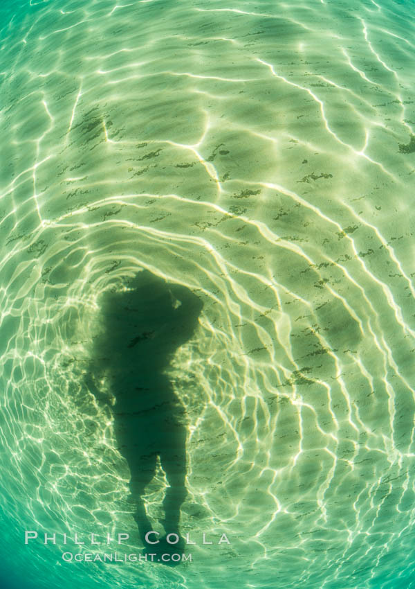 Underwater Light and Sand, Lake Tahoe, Nevada, #32357
