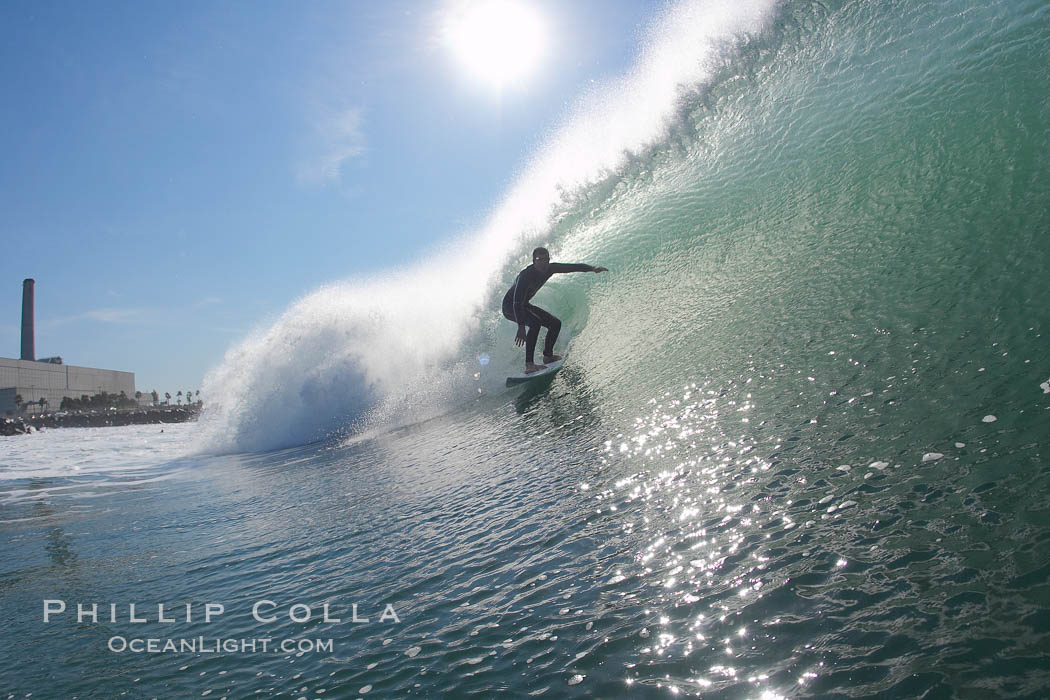 Jetties, Carlsbad, morning surf, Warm Water Jetties, California